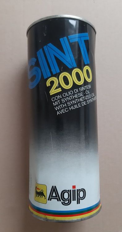 Oeldose AGIP Bidon huile oil can Motor oil (Gebraucht) in Schenkon für ...