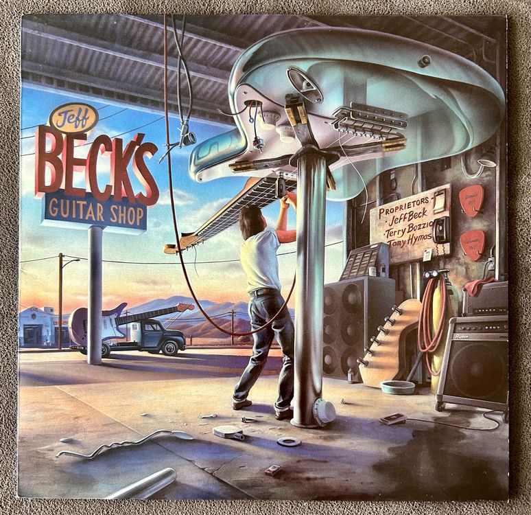 JEFF BECK „BECK’S GUITAR SHOP“ LP VINYL Original 1st PRESS! | Kaufen ...