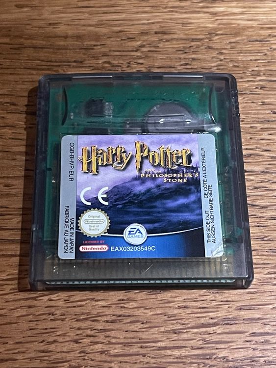 Harry Potter Stein der Weisen Gameboy Color schöner Zustand! (Gebraucht ...