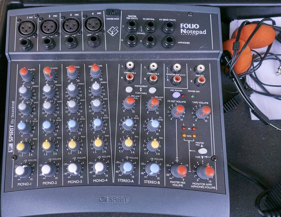 Soundcraft Folio Notepad Audio-Mixer | Kaufen auf Ricardo