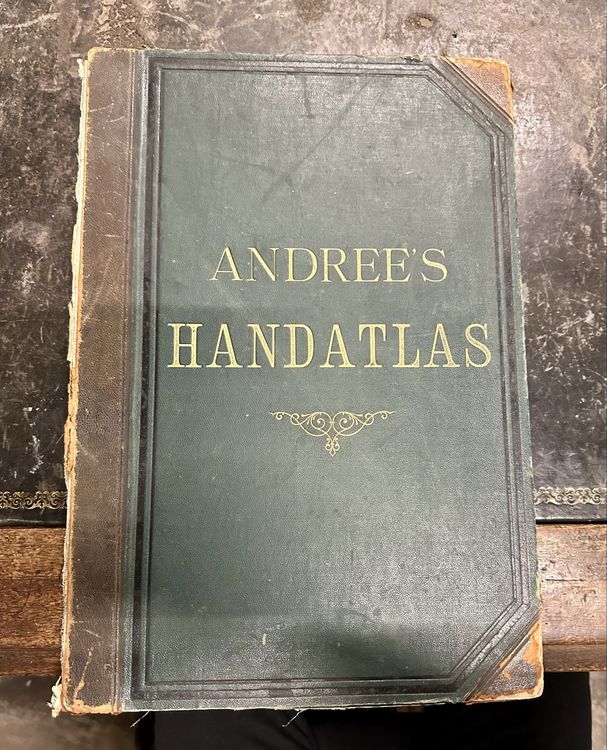 Atlas Andrees 1881,vintage, cartes anciennes | Kaufen auf Ricardo