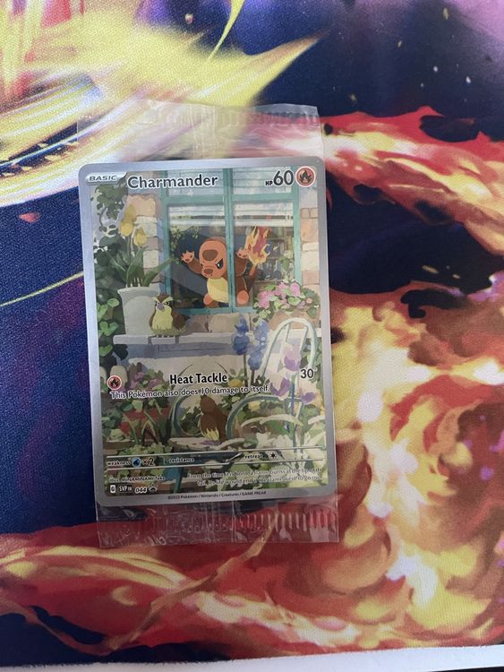 Charmander Illustration rare Promo Etb seald (Gebraucht) in Breitenbach ...