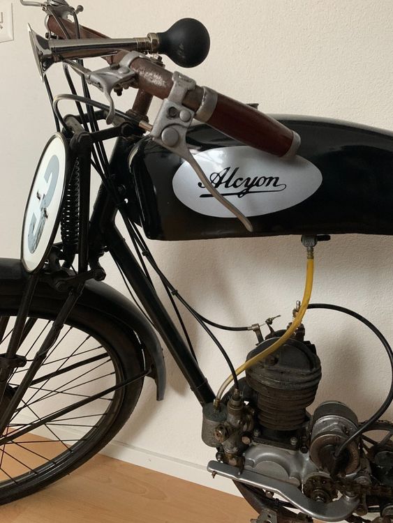 Motorrad Oldtimer Alcyon 1930 (Neu (gemäss Beschreibung)) in Rothenburg ...