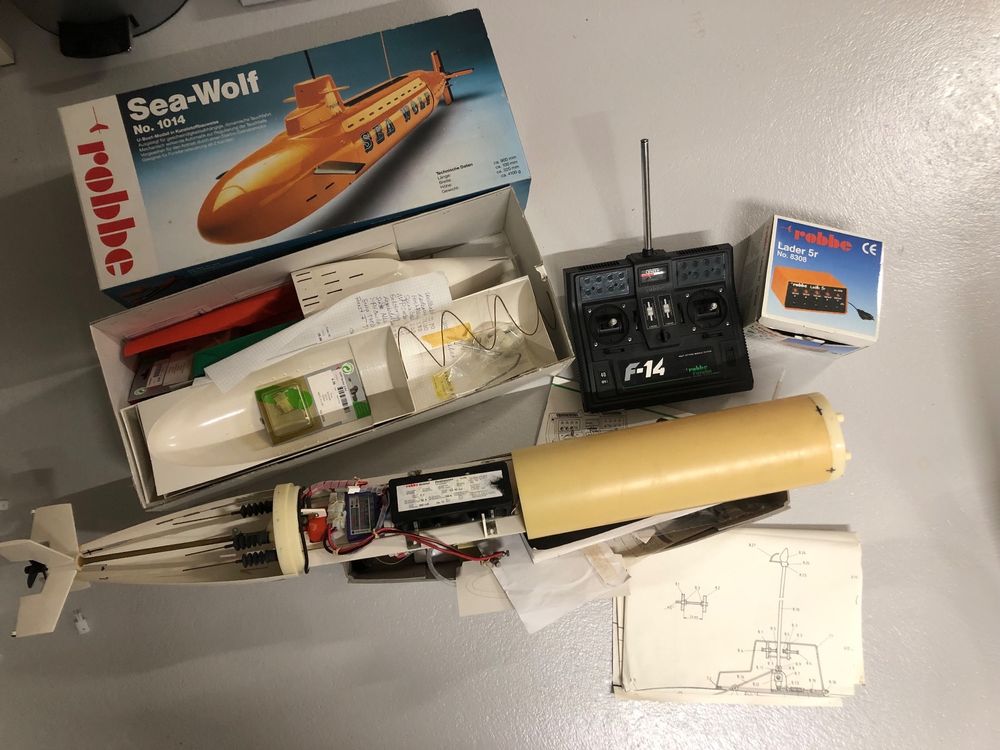 Modell U-Boot Sea Wolf Robbe (Gebraucht) in Lüterkofen für CHF 95 – nur ...