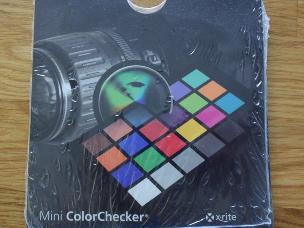 X-Rite Mini ColorChecker chart (24 Felder) (Neu (gemäss Beschreibung ...