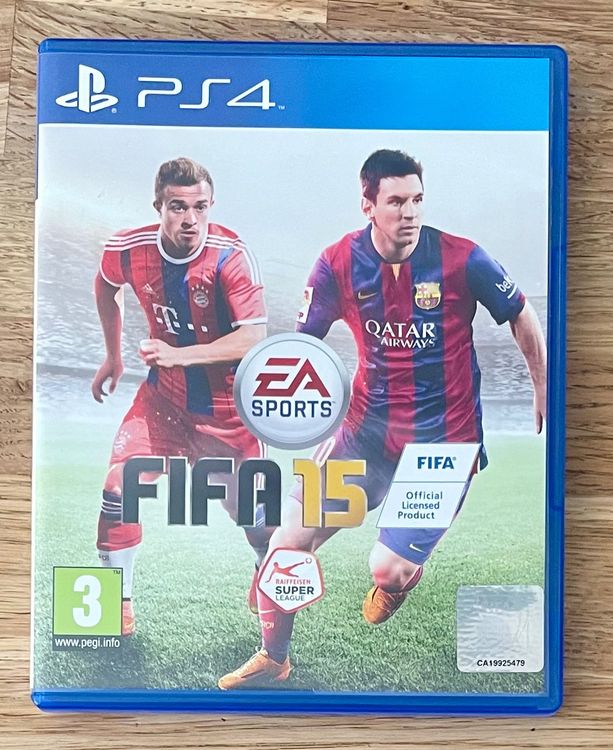 FIFA 15 PS4 (Gebraucht) in Zürich für CHF 1 – mit Lieferung auf Ricardo kaufen