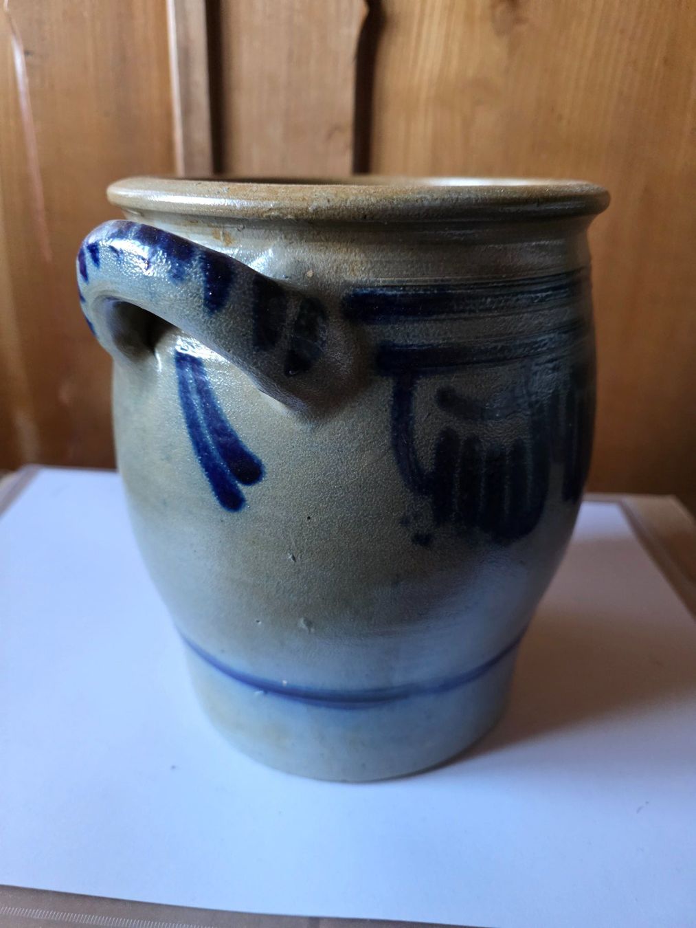 Alter Butter Schmalz Speck Topf - 4 Liter - 22 cm x 18 cm (Gebraucht ...