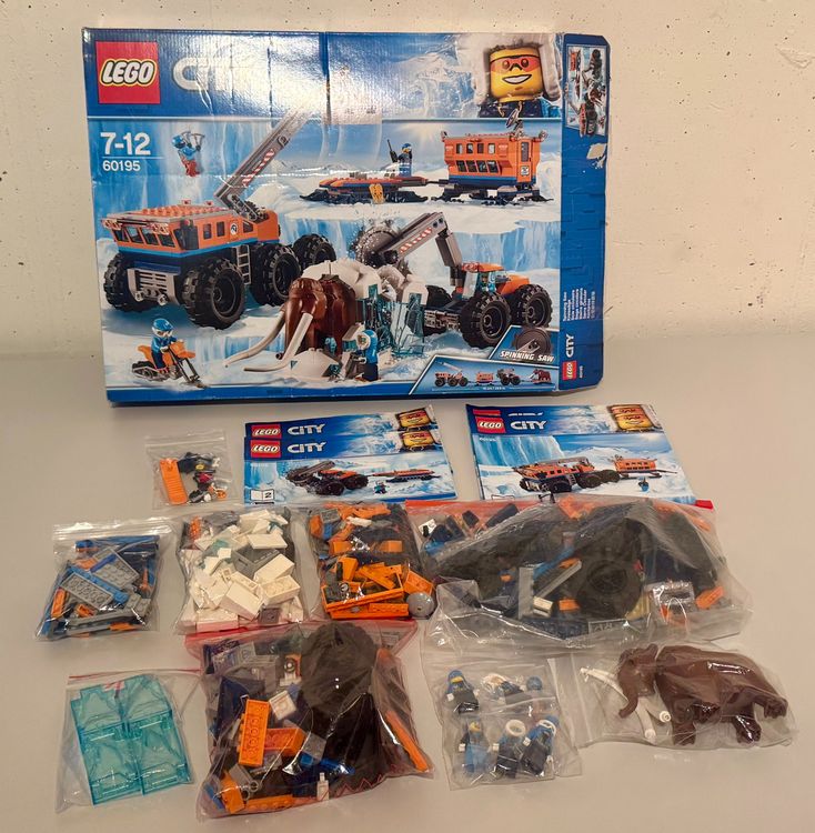 Lego City 60195 Arctic Mobile Exploration Base 2018 Mammut | Kaufen auf ...