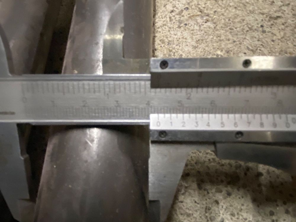 2 Stahlrohr Metallrohr Rohre 2m (Gebraucht) in Niederuzwil für CHF 5 ...