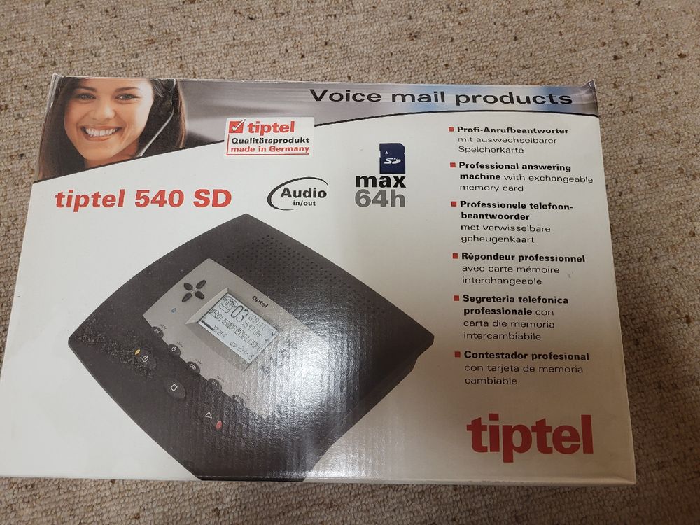 tiptel 540 sd anrufbeantworter | Kaufen auf Ricardo
