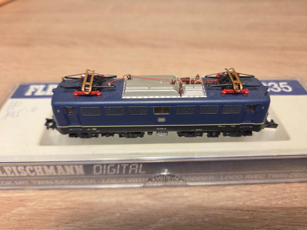 Fleischmann N 67335 E-Lok BR 110 DB Digital (D'occasion) à St-Aubin-Sauges pour CHF 139 – avec ...
