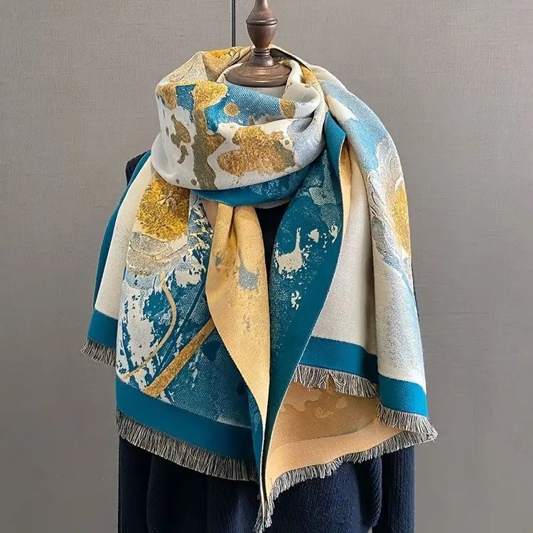 -50% ‼️ XXL Foulard Schal kuschelig 🩵 NEU (Neu (gemäss Beschreibung ...