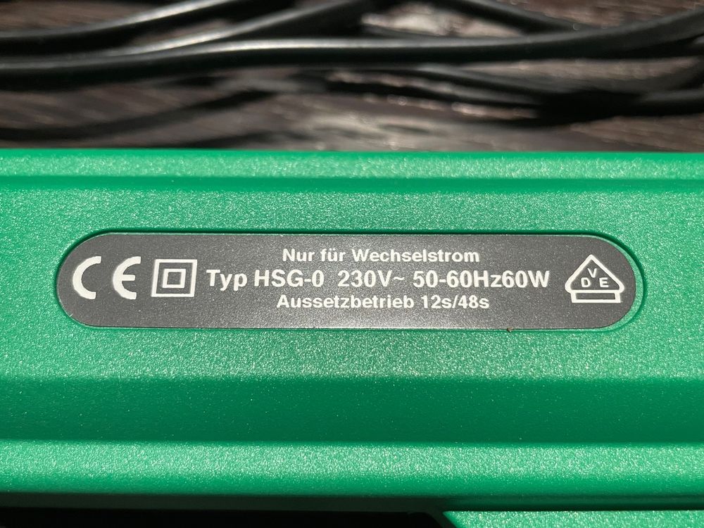 Heissschneidegerät / Thermo-Cutter v. HSGM m. Schneideklinge (Neu und ...