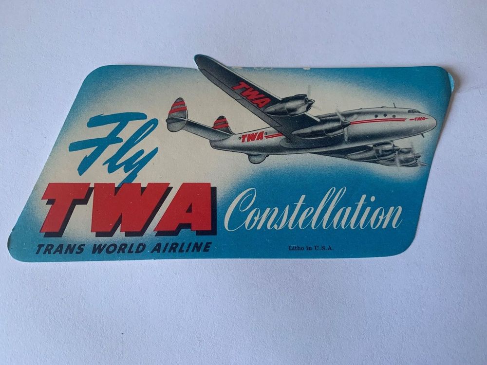 TWA - sticker fly twa | Kaufen auf Ricardo