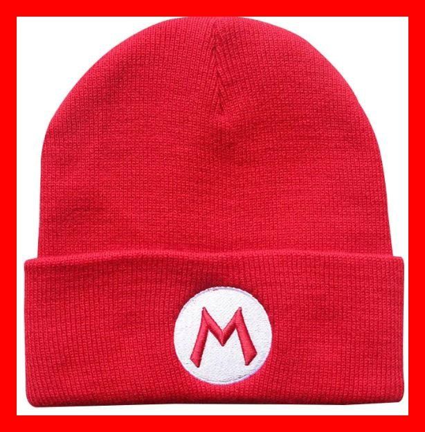 Super Mario Winterkappe Mütze Kappe Beanie Hut Cap Winter (Neu und ...