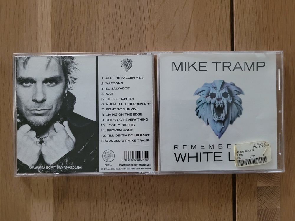 CD Mike Tramp (White Lion) - Remember White Lion, 2001 (Gebraucht) in ...