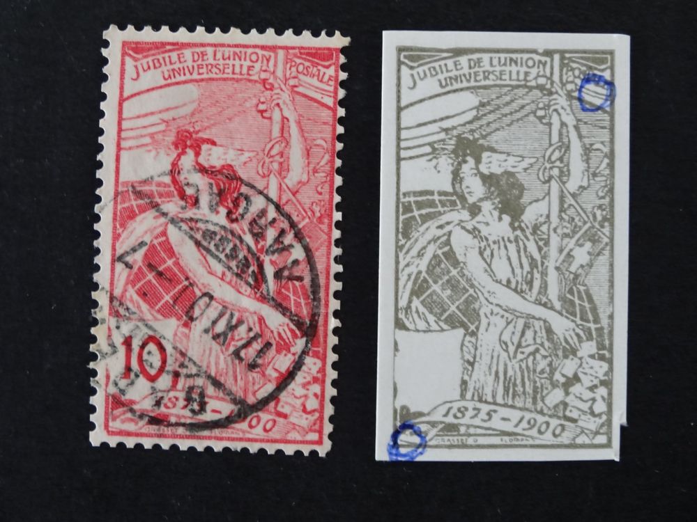 Ecke unten li ausgebrochen + Punkt re oben SBK 78 B 166 | Kaufen auf ...