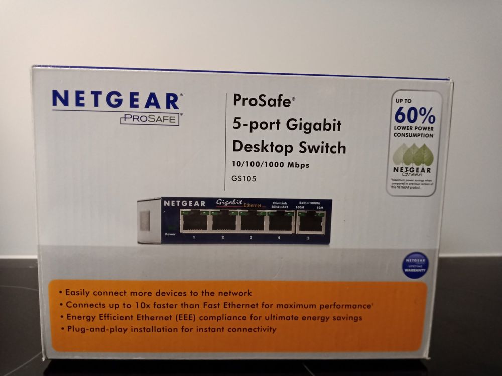 Netgear ProSafe 5-Port Switch (Gebraucht) in Eglisau für CHF 12 – mit ...