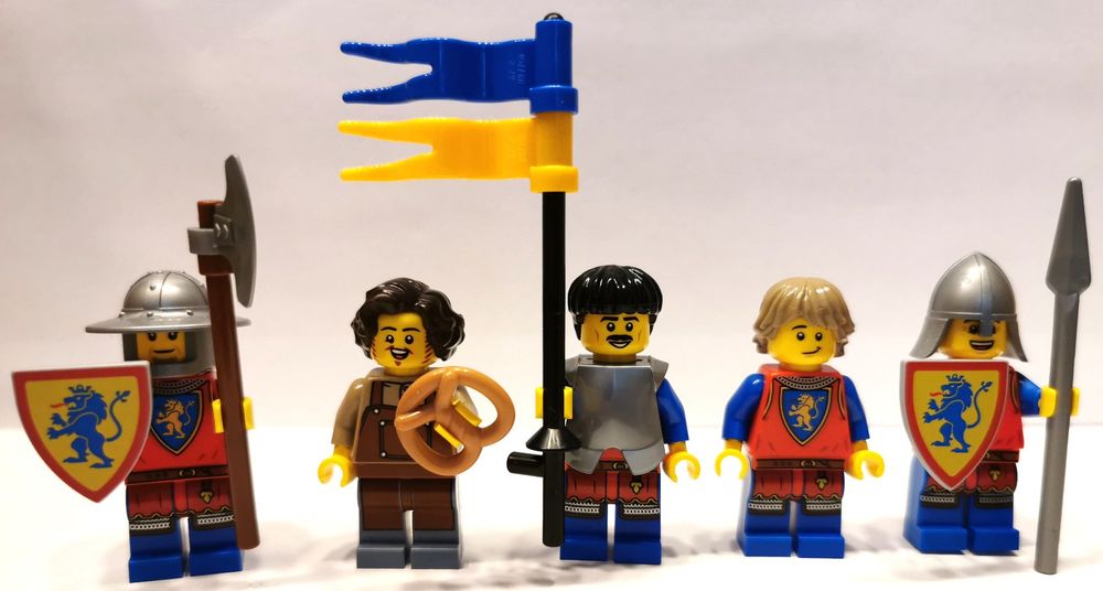 Lego Castle Ritter Löwenritter Minifiguren aus 10305 - Neu (Neu und ...