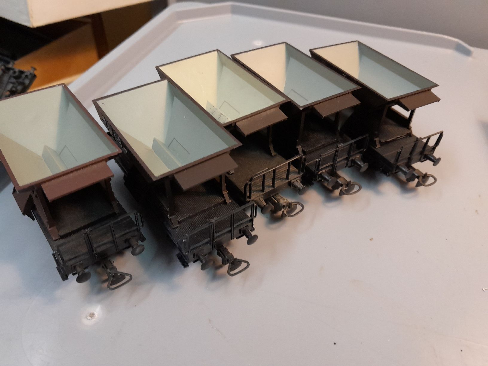 Lot 5 Schotterwagen von Kleinbahn H0 mit OVP (Gebraucht) in Eptingen ...