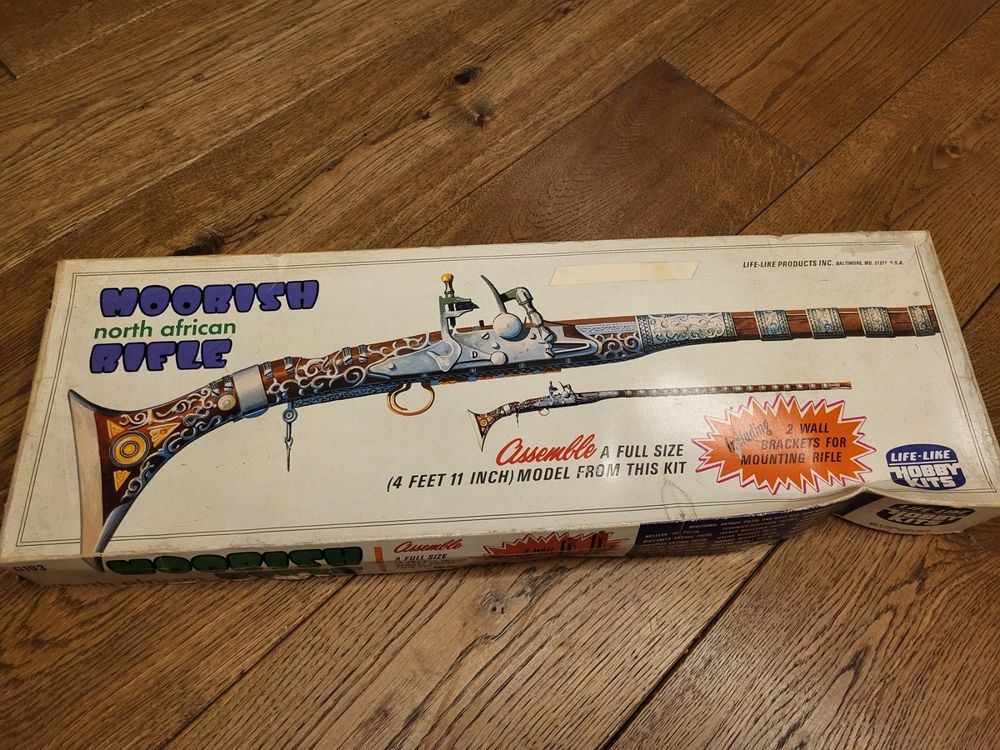 Rares modellbau Hobby Kits Moorish north african Rifle (Gebraucht) in ...