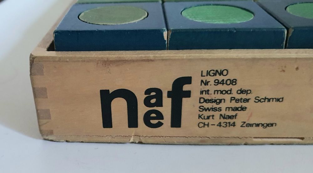 Naef LIGNO Nr. 9408 Design Peter Schmid 70er Jahre (Gebraucht) in ...