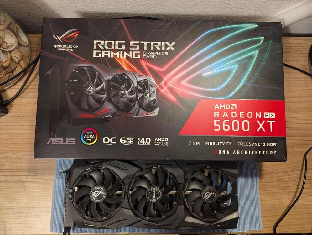Asus ROG Strix RX 5600XT (Gebraucht) in Gebenstorf für CHF 125 – mit Lieferung auf Ricardo kaufen