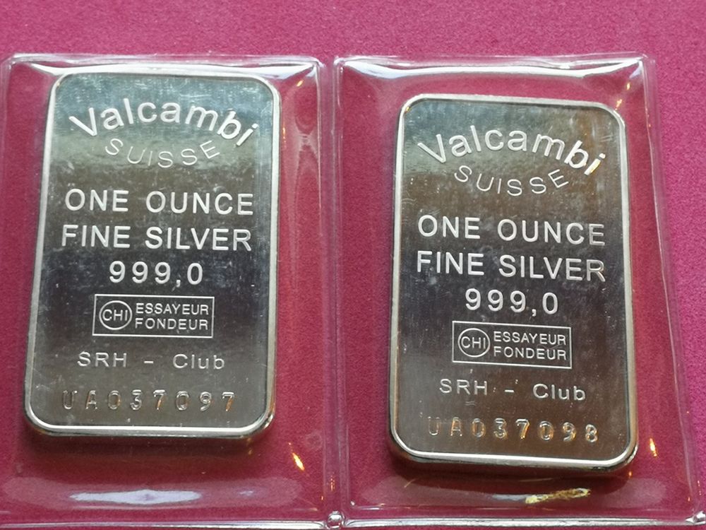 Valcambi - SRH - CLUB - 2 Oz Feinsilber in OVP (Neu und ...