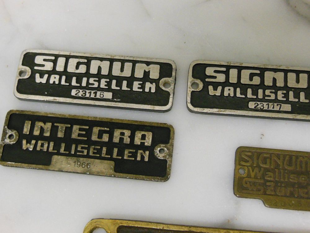 9 Stk. Integra, Signum, Wallisellen | Kaufen auf Ricardo