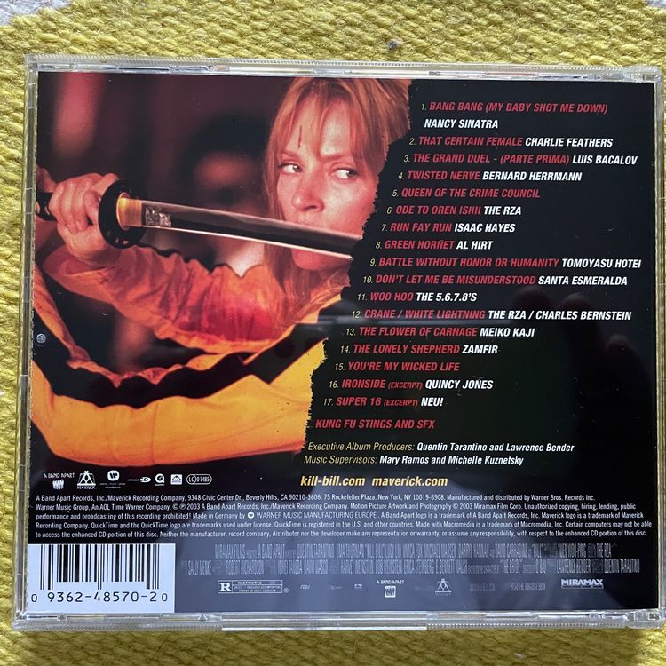 KILL BILL-VOL.1 ORIGINAL SOUNDTRACK | Kaufen auf Ricardo