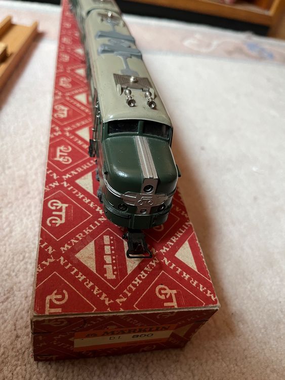 Märklin DL 800 Doppellokomotive grün 1954 Rarität DL800 (Gebraucht) in ...