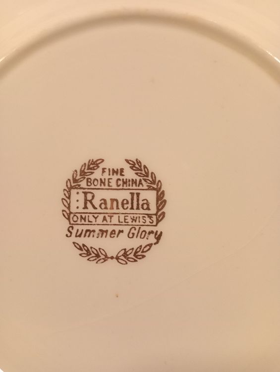 Antike, englische Porzellan Teller, Ranella, selten (Gebraucht) in St ...