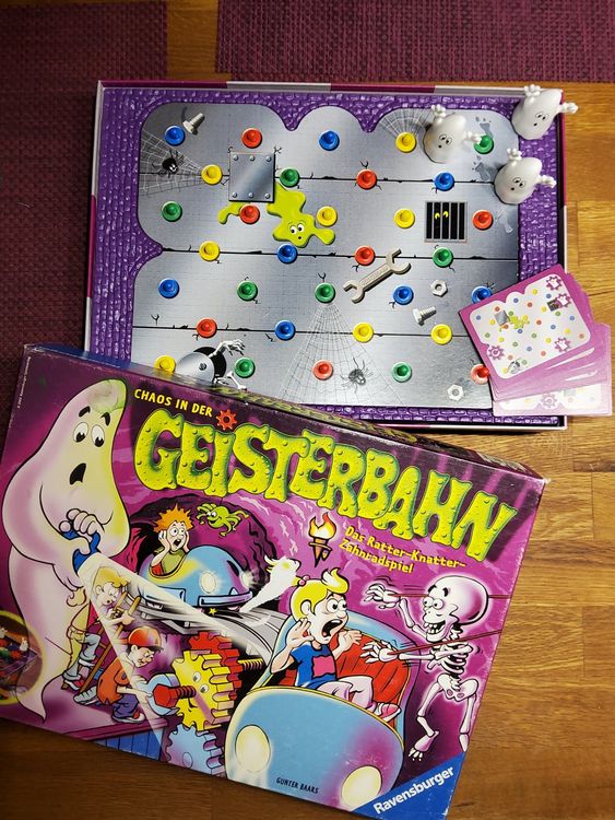 Chaos in der Geisterbahn "Brettspiel Ravensburger" (Gebraucht) in Bauma ...