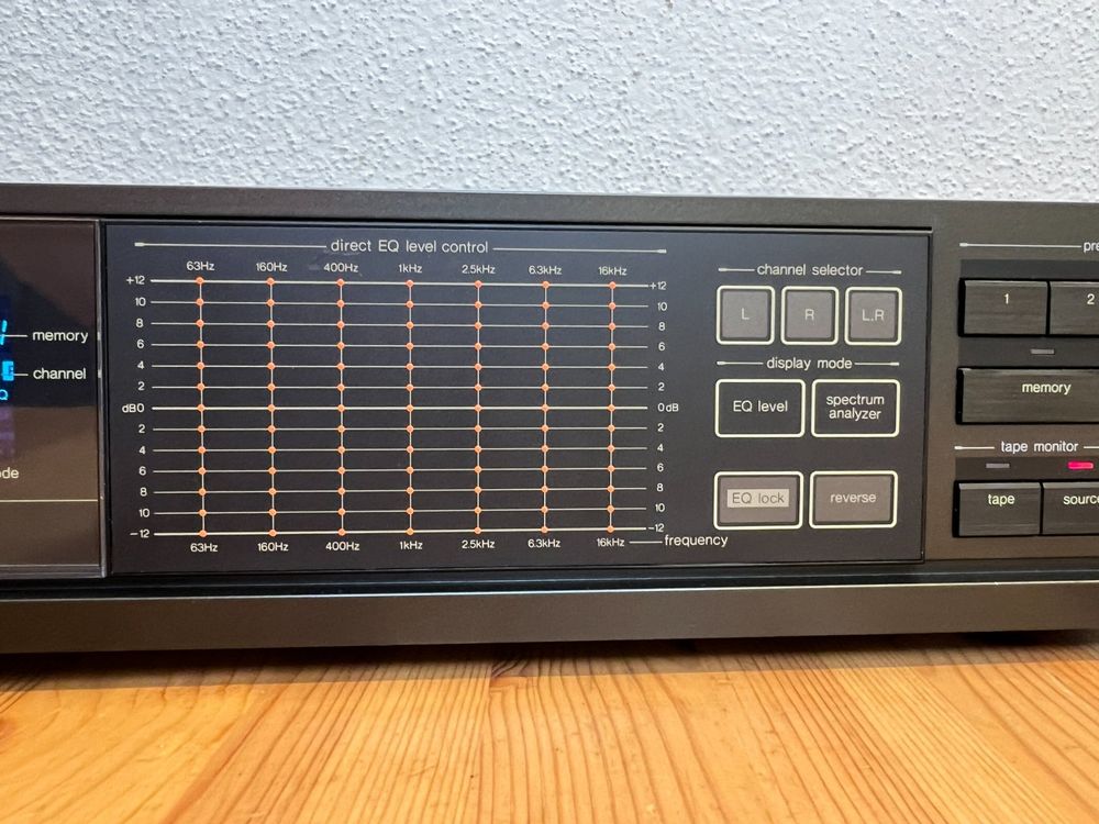 Technics SH-8046 Equalizer mit Spectrum Analyzer! (Gebraucht) in ...