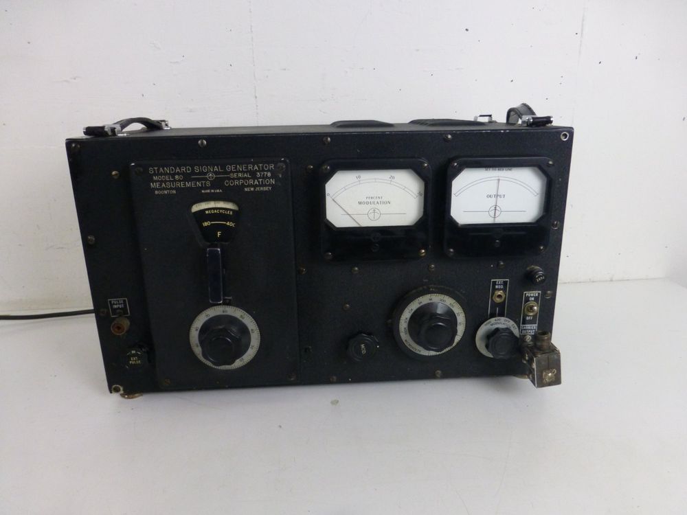 Measurements Corp Standard Signal Generator Model-80 (Gebraucht) in ...