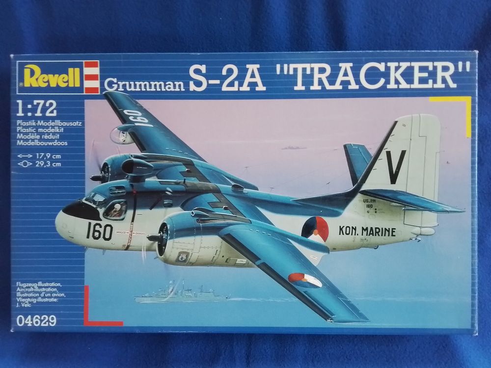 Revell 04629 Grumman S-2A Tracker Flugzeug Bausatz 1:72 Neu (Neu und ...