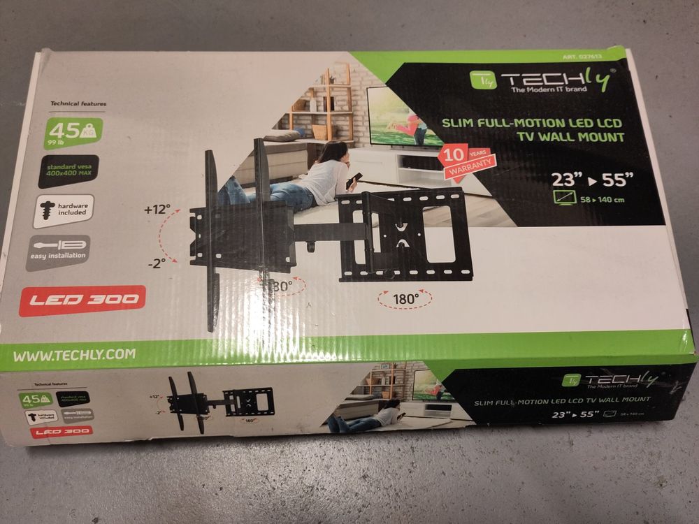 Wandhalterung für TV, mit Schwenkarm, neu | Acheter sur Ricardo