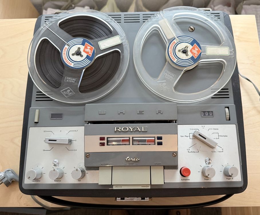UHER Royal Stereo - Vintage Tonbandgerät Retro (Defekt) in Rütihof für CHF 1 – nur Abholung auf ...