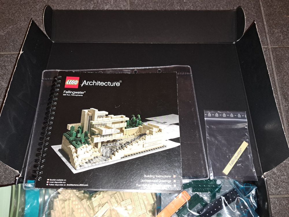 Lego Architecture 21005 Fallingwater mit BA und OVP (Gebraucht) in ...
