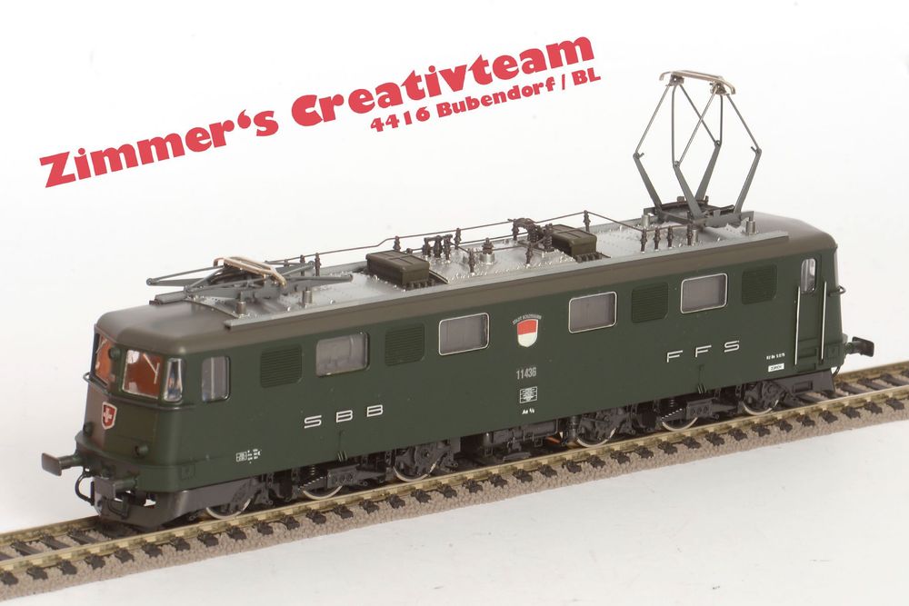 ROCO SBB Lok Ae 6/6 «Solothurn» WS, H0, OVP, 43937 (Gebraucht) in Bubendorf für CHF 80.95 – mit ...