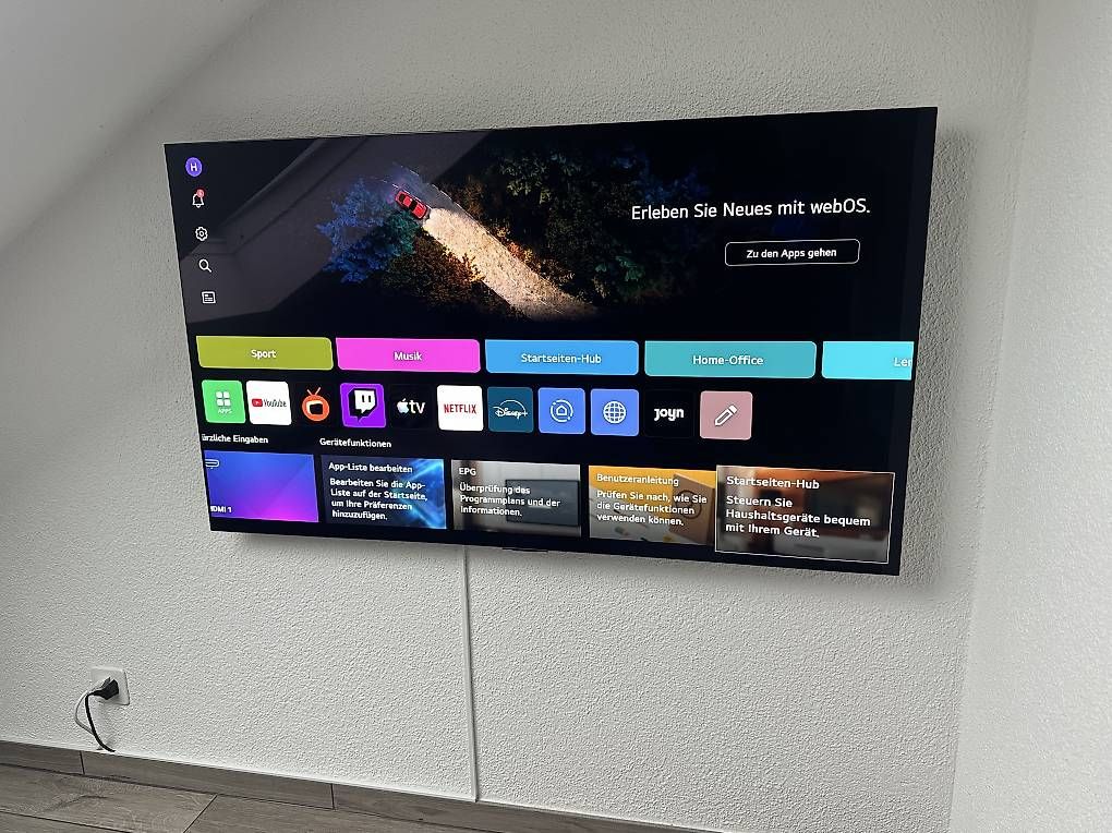 LG OLED55C47LA 55" C4 OLED 2024 Garantie (Gebraucht) in Zürich für CHF ...