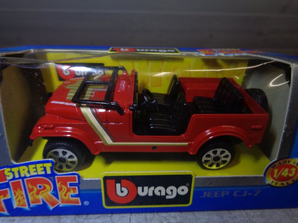 Bburago 1:43 Jeep CJ-7 (Gebraucht) in Reconvilier für CHF 5 – mit Lieferung auf Ricardo kaufen