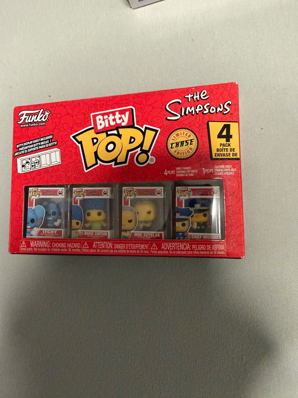 Bitty Pop! The Simpsons - 4er Pack - Chase Edition! (Neu und ...