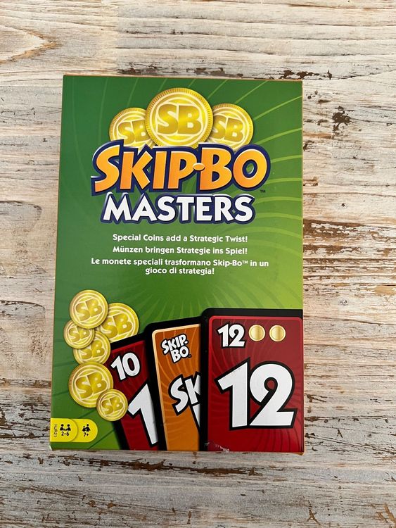 Spiel Skip-Bo Masters Neu (Neu (gemäss Beschreibung)) in Wolfwil für ...