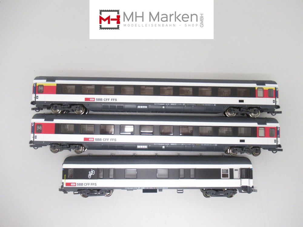Roco 74082 3-tlg Gotthard Panorama Express SBB CFF FFS Set 2 (Gebraucht ...