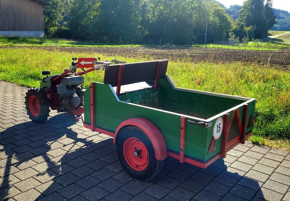 Motoreinachser Rapid 505 mit Anhänger | Kaufen auf Ricardo