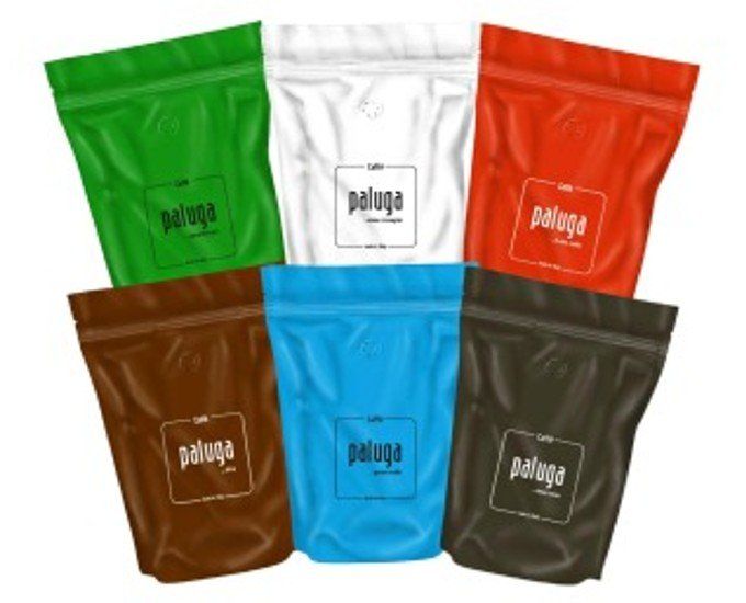 Caffè Paluga Degustation set 250g. Bohnen (Neu und originalverpackt) in ...