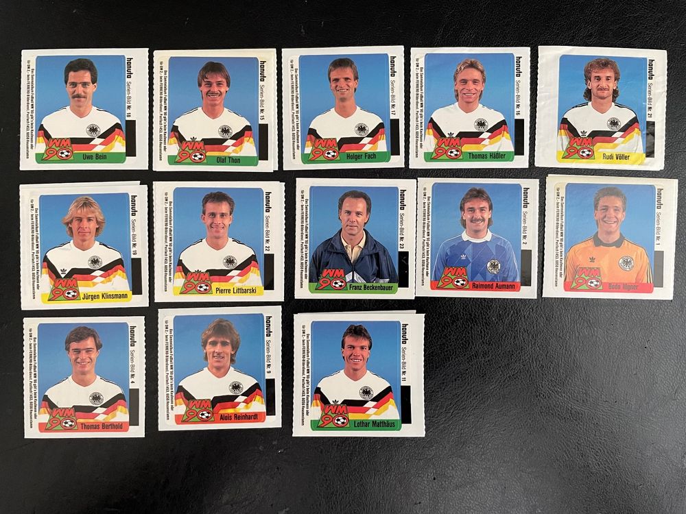 Fussball Stickers Deutsche Mannschaft WM 90 Italia | Kaufen auf Ricardo