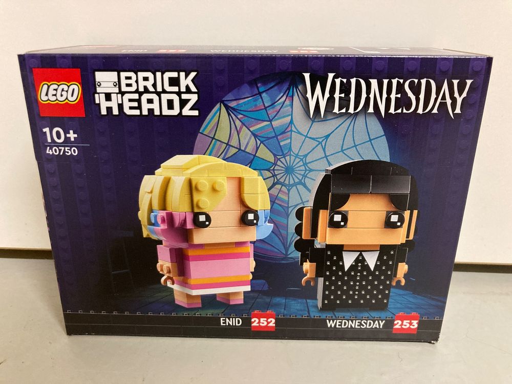 Lego 40750 Wednesday und Enid Brickheadz - Neu & OVP (Neu und ...