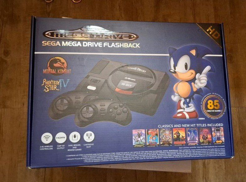 Megadrive HD Flashback 85 built-in Games (Gebraucht) in Villeret für ...